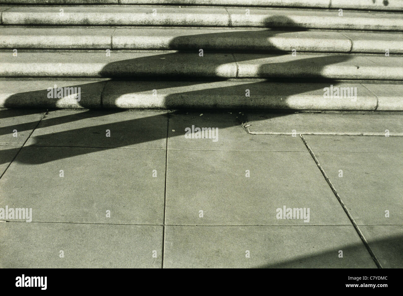 shadows of people on steps Stock Photo - Alamy