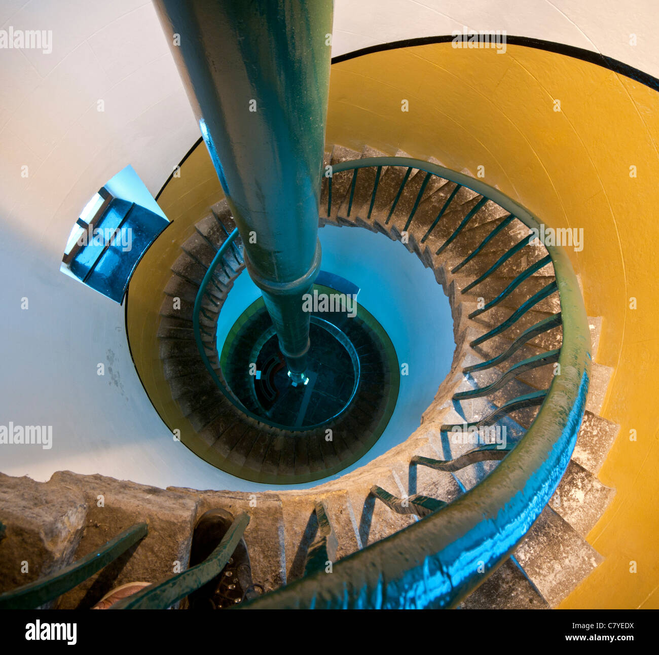 The Spiral Staircase, South Stack Lighthouse, Holy Island, Anglesey ...