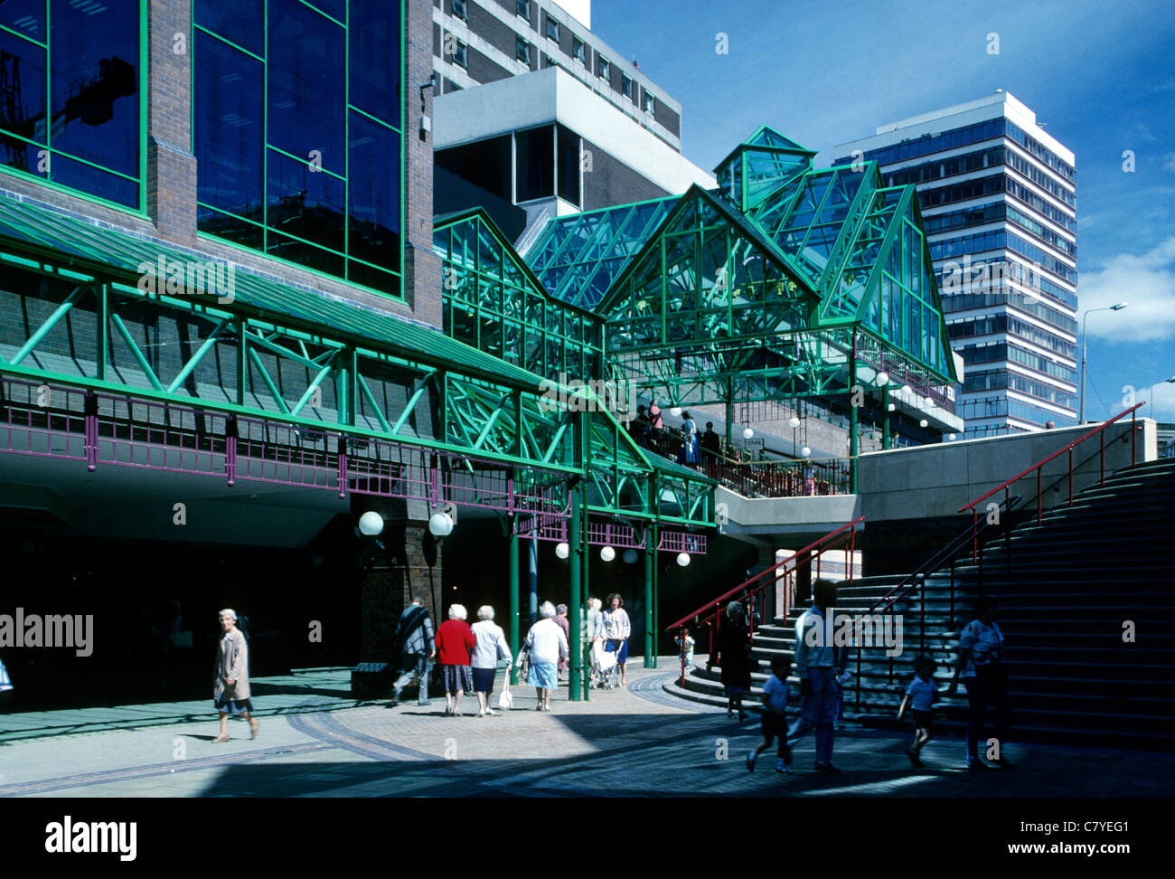 UK, Liverpool, town center Stock Photo - Alamy