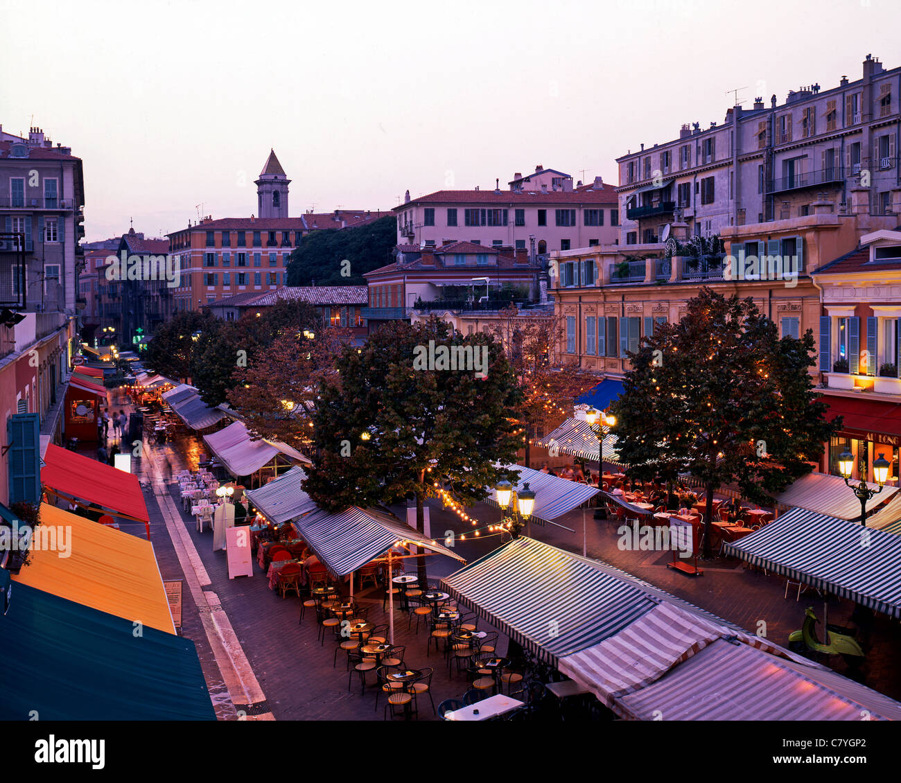Night Market, Square Stock Photo - Alamy
