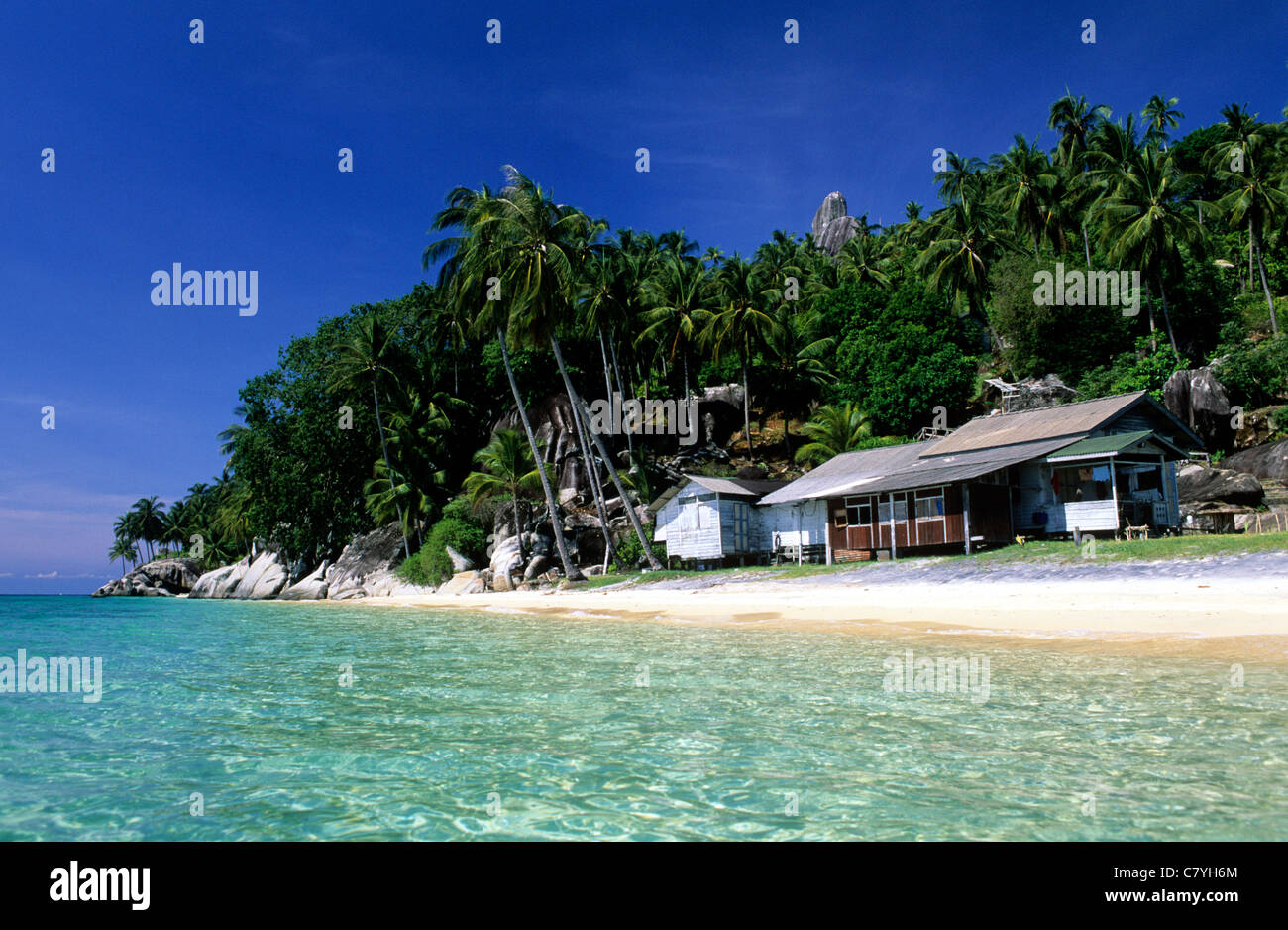 Malaysia, Aur island , Aur village Stock Photo - Alamy