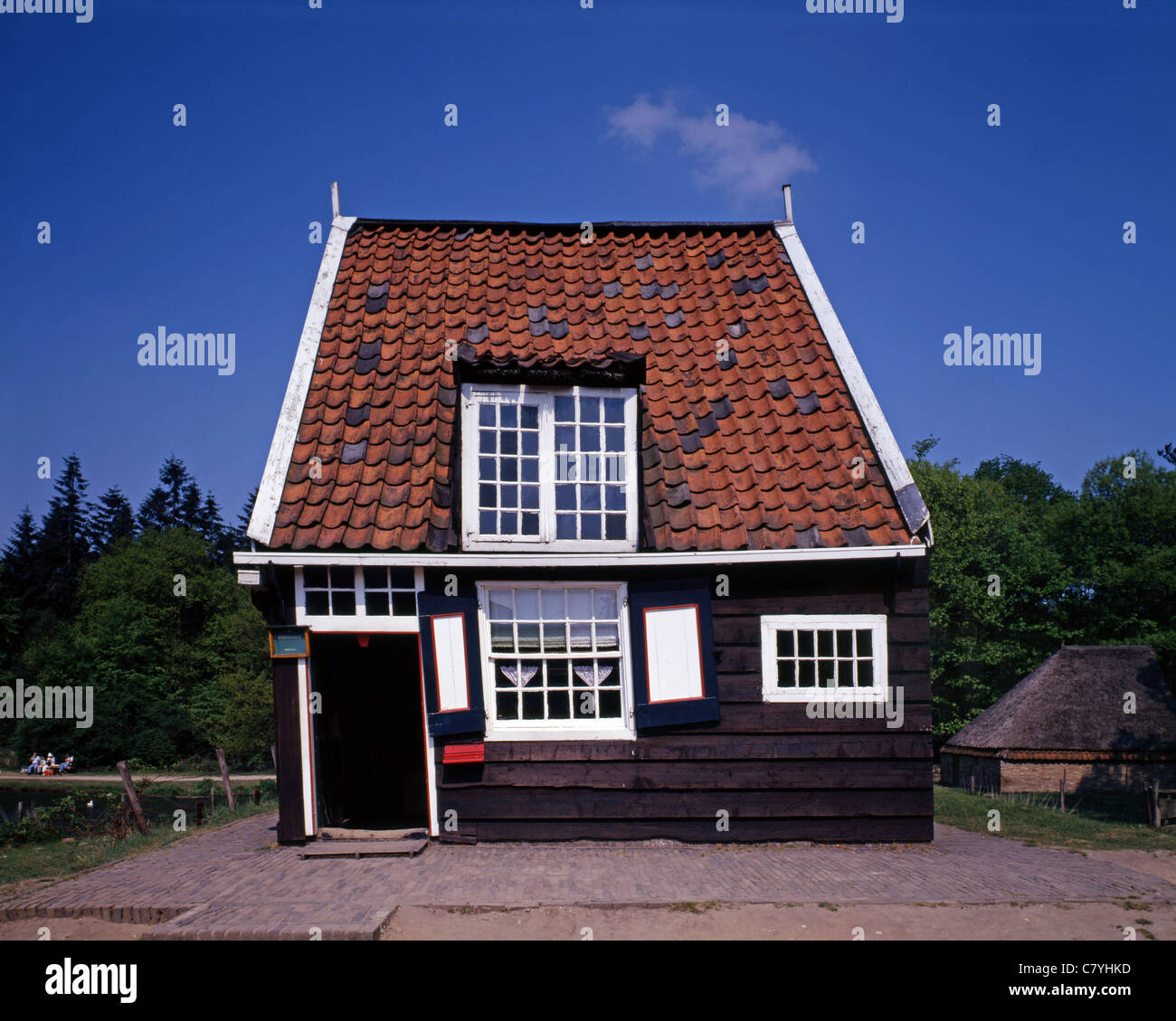Little house, Residence, Bent house, Unique House Stock Photo - Alamy