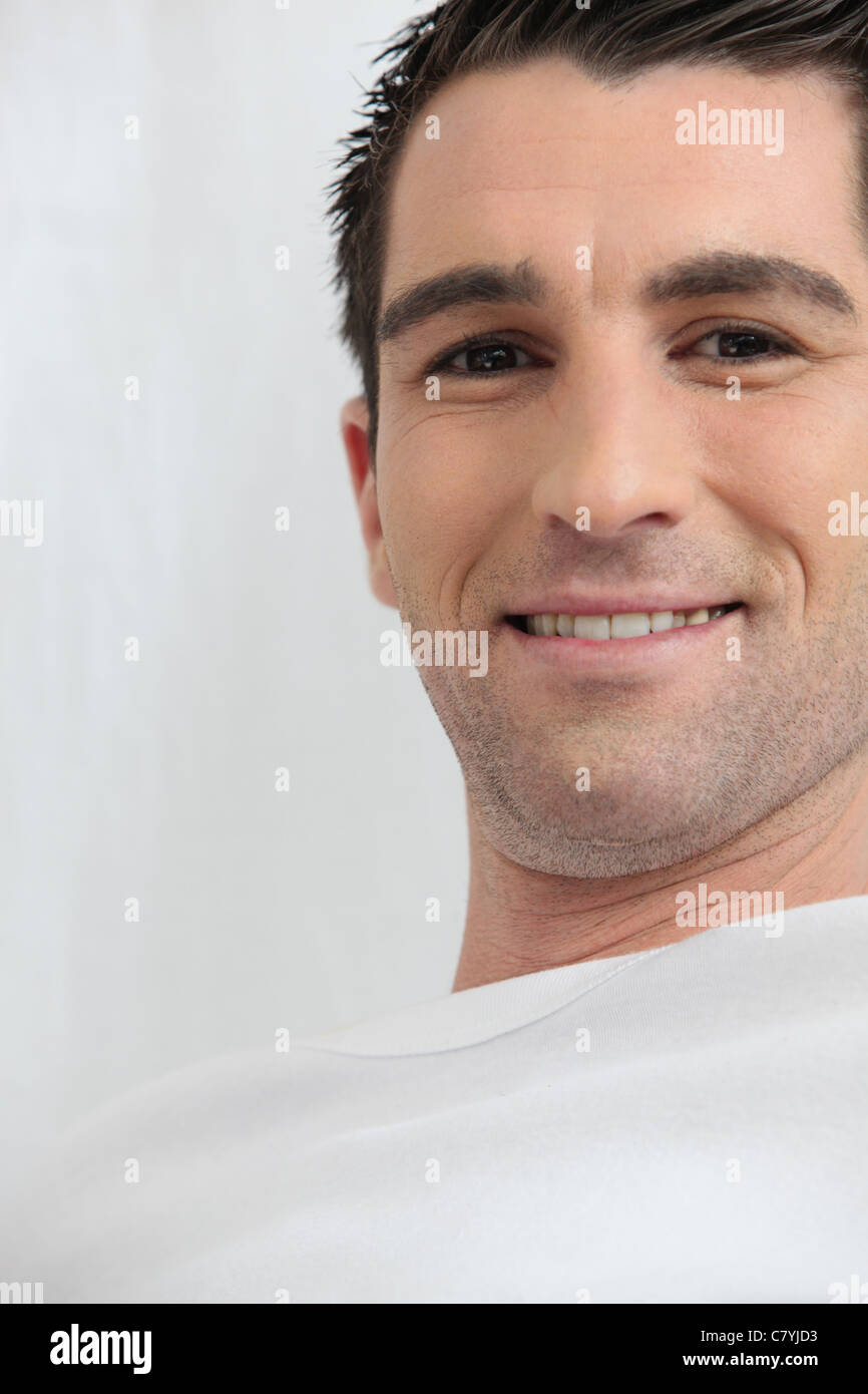 Portrait of a man Stock Photo - Alamy