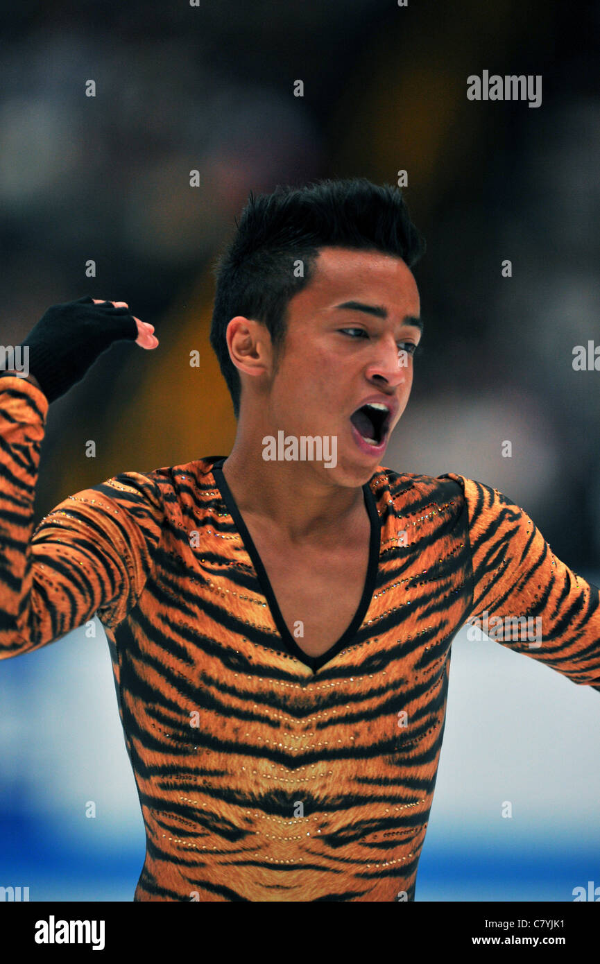 Jeffrey Buttle (CAN) performs during the Figure Skating Japan Open 2011 ...