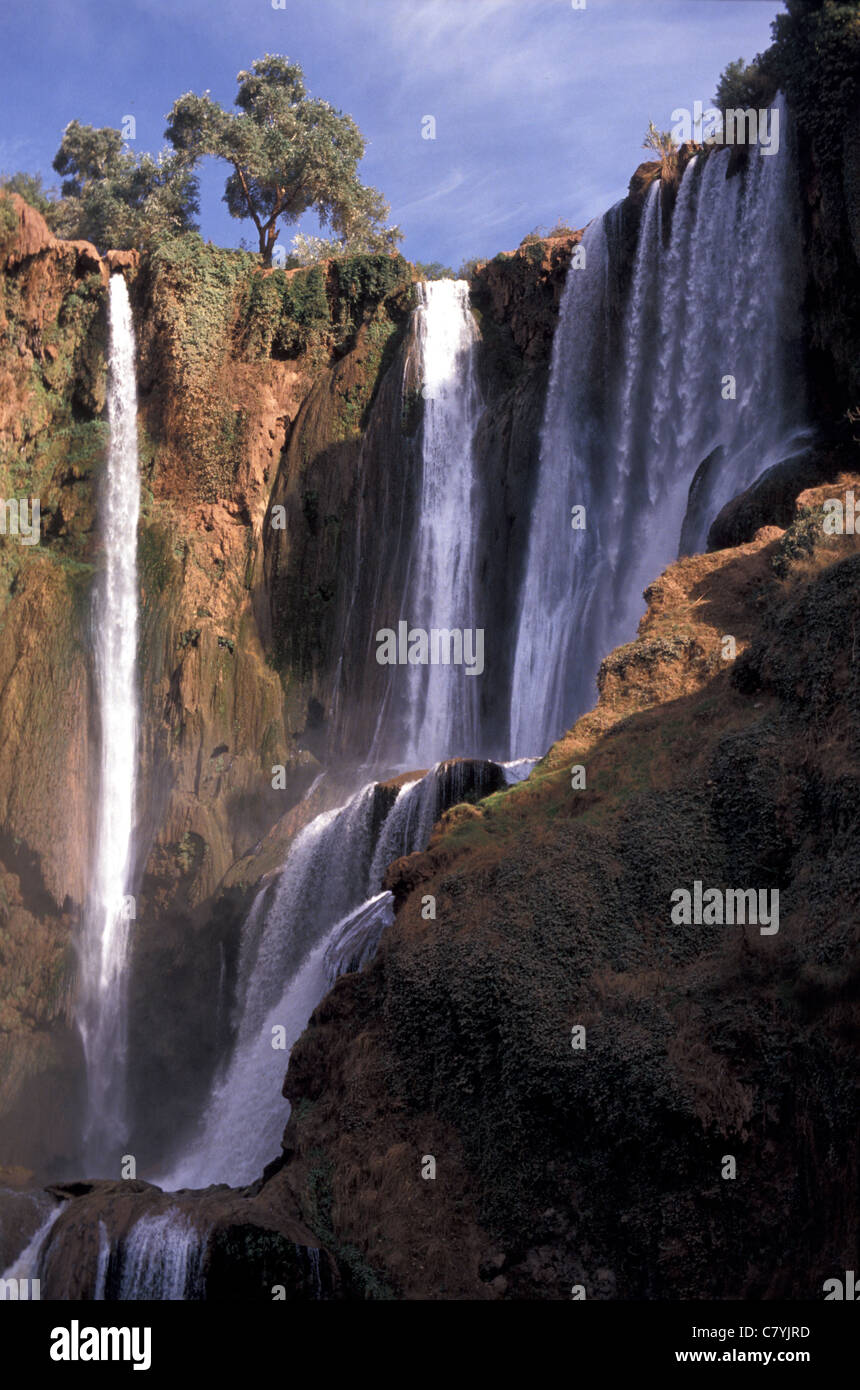 Morocco, Ouzoud Waterfalls Stock Photo - Alamy