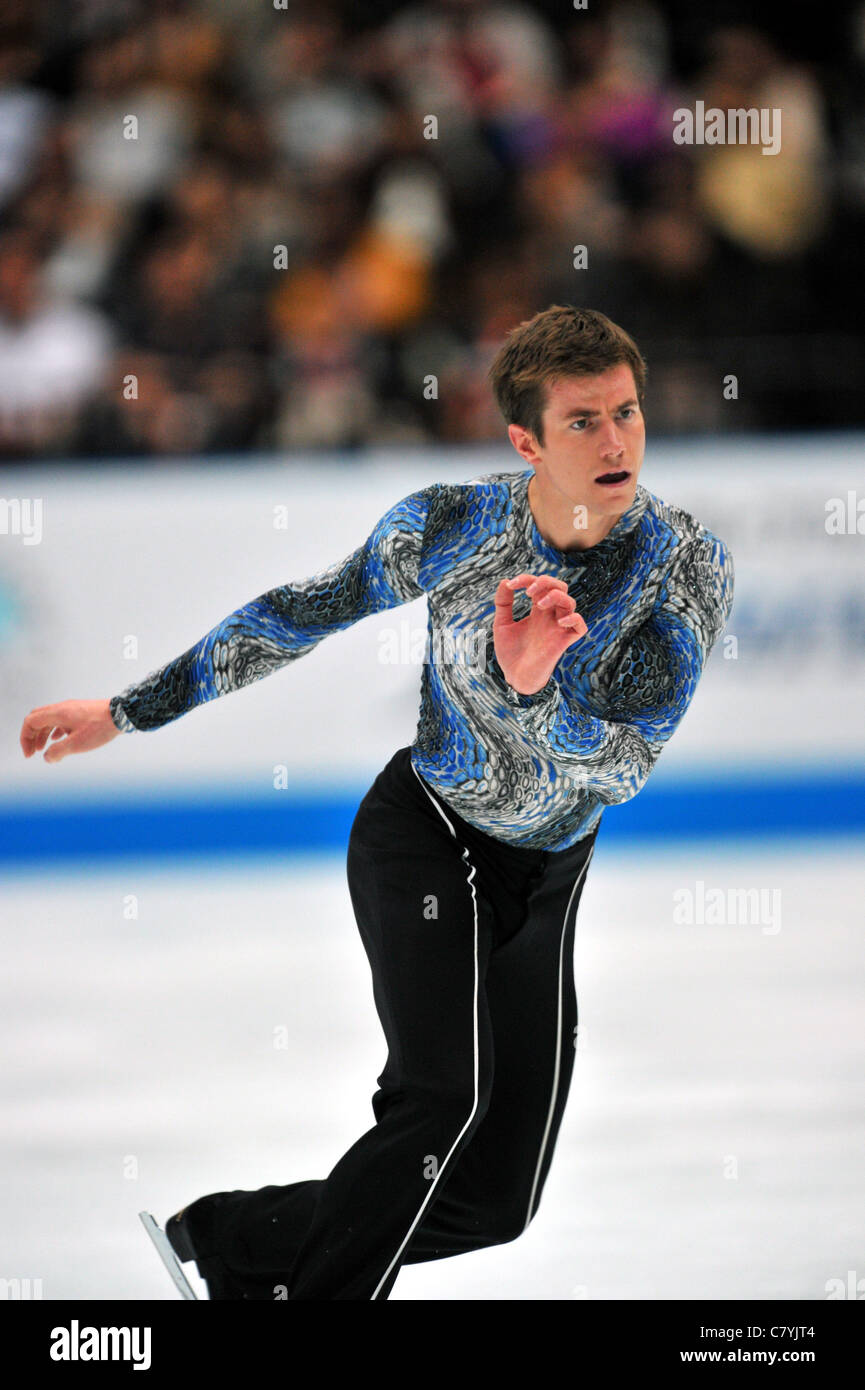 Jeffrey Buttle (CAN) performs during the Figure Skating Japan Open 2011 ...