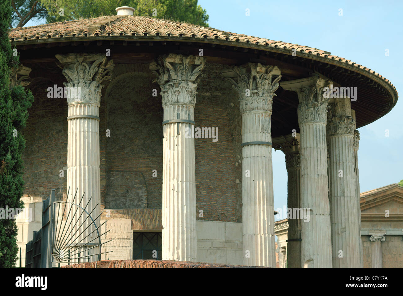Temple of Hercules Rome Stock Photo - Alamy