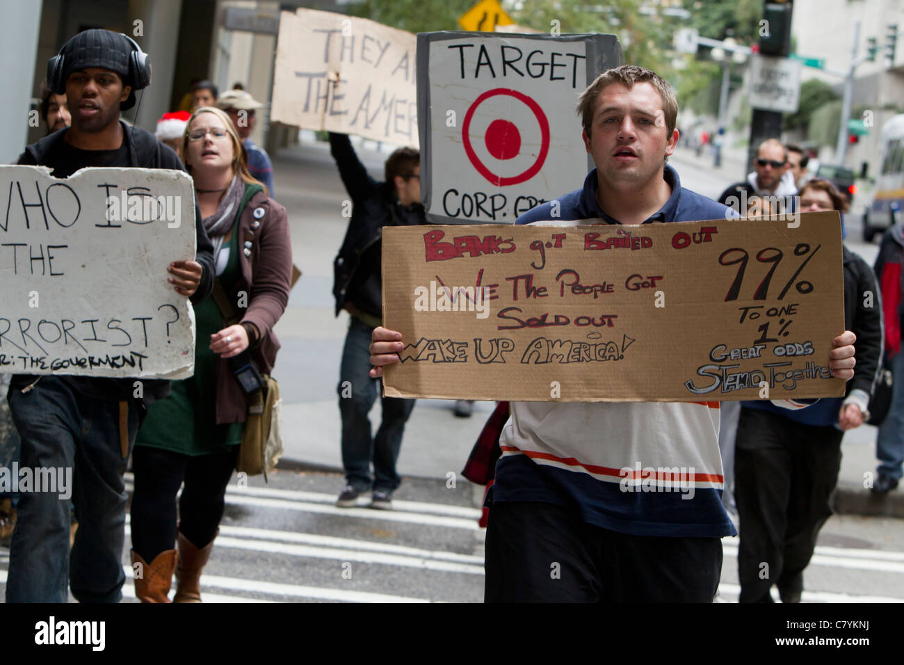 Inequality protest march hi-res stock photography and images - Alamy