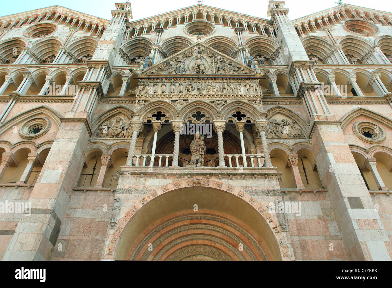 Cathedral of St George Ferrara Italy Basilica cathedrale di San Giorgio ...
