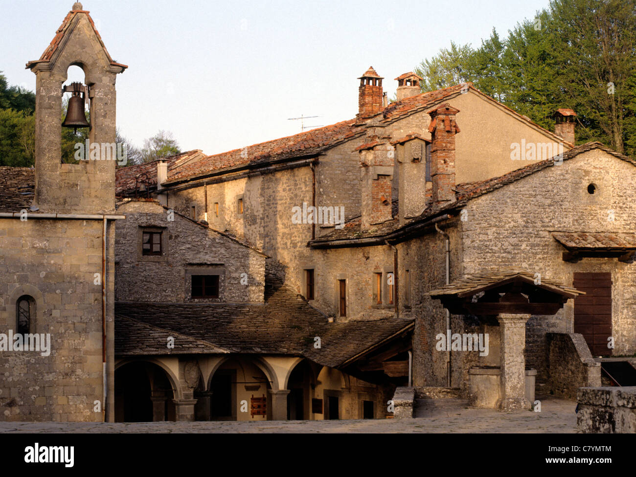 Laverna the monastery hi-res stock photography and images - Alamy