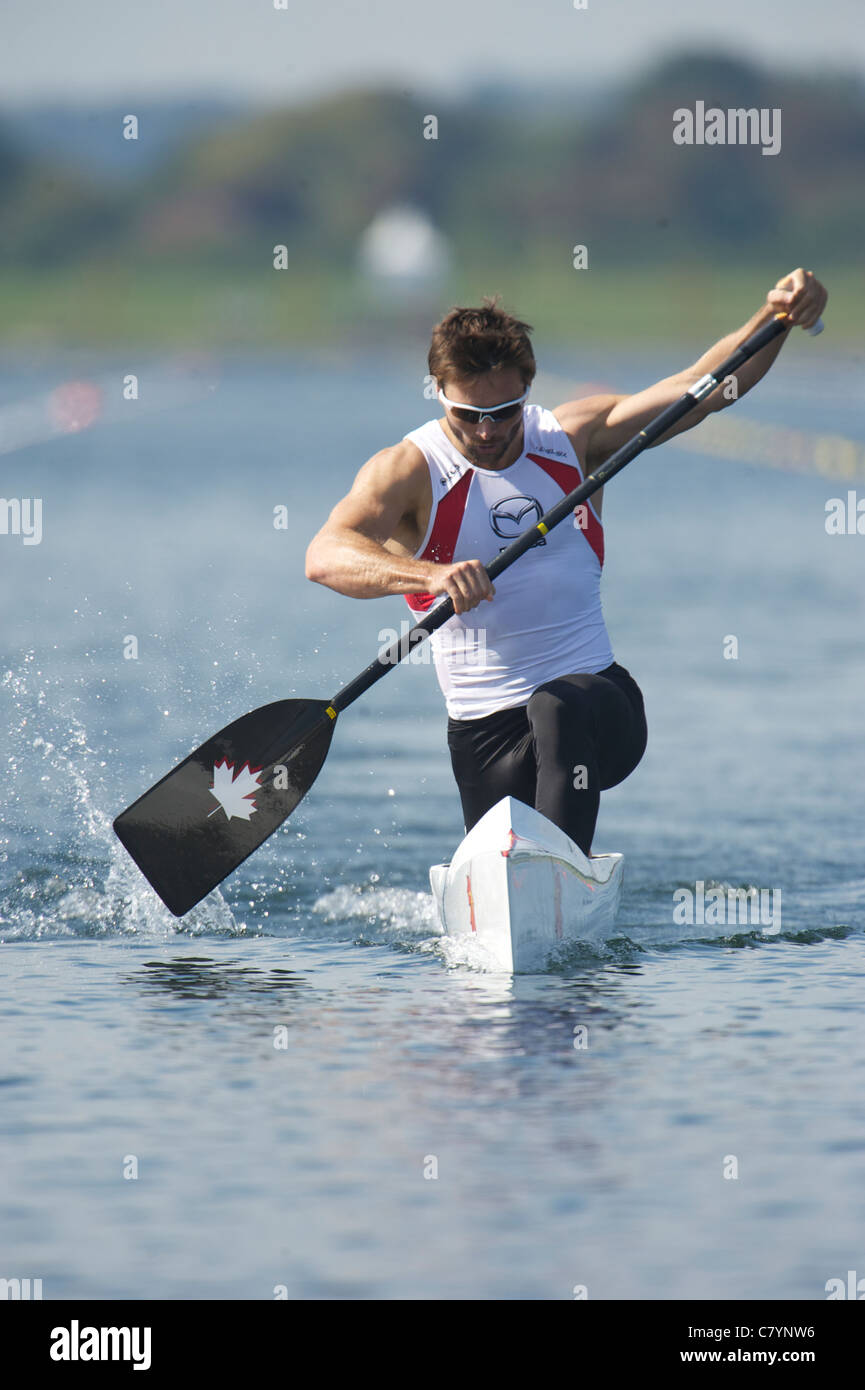 Mark OLDERSHAW (CAN), Canoe Sprint Olympic Test Event, men's 1000m C1 ...