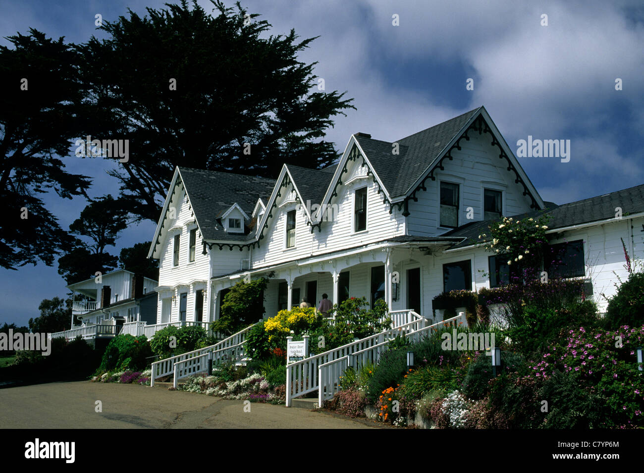 Mendocino houses hi-res stock photography and images - Alamy