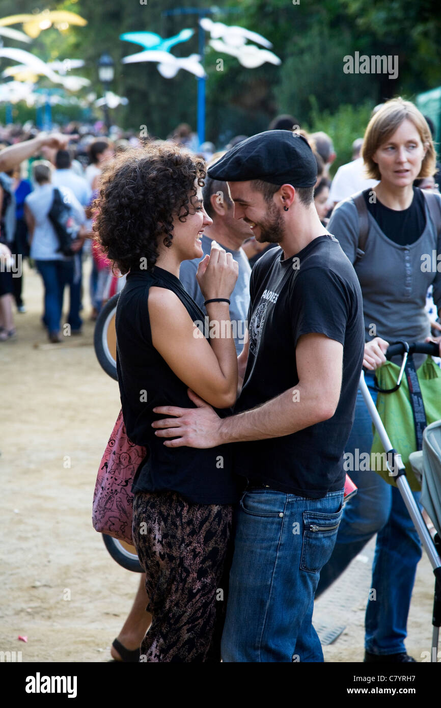 Young couple being intimate Stock Photo - Alamy