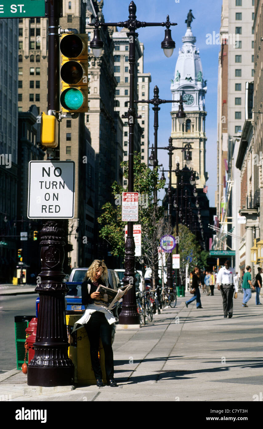 Philadelphia broad street hi-res stock photography and images - Alamy