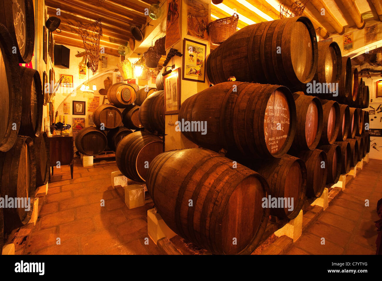 Cellars Anis Museum in Rute Cordoba Andalusia Spain Stock Photo - Alamy