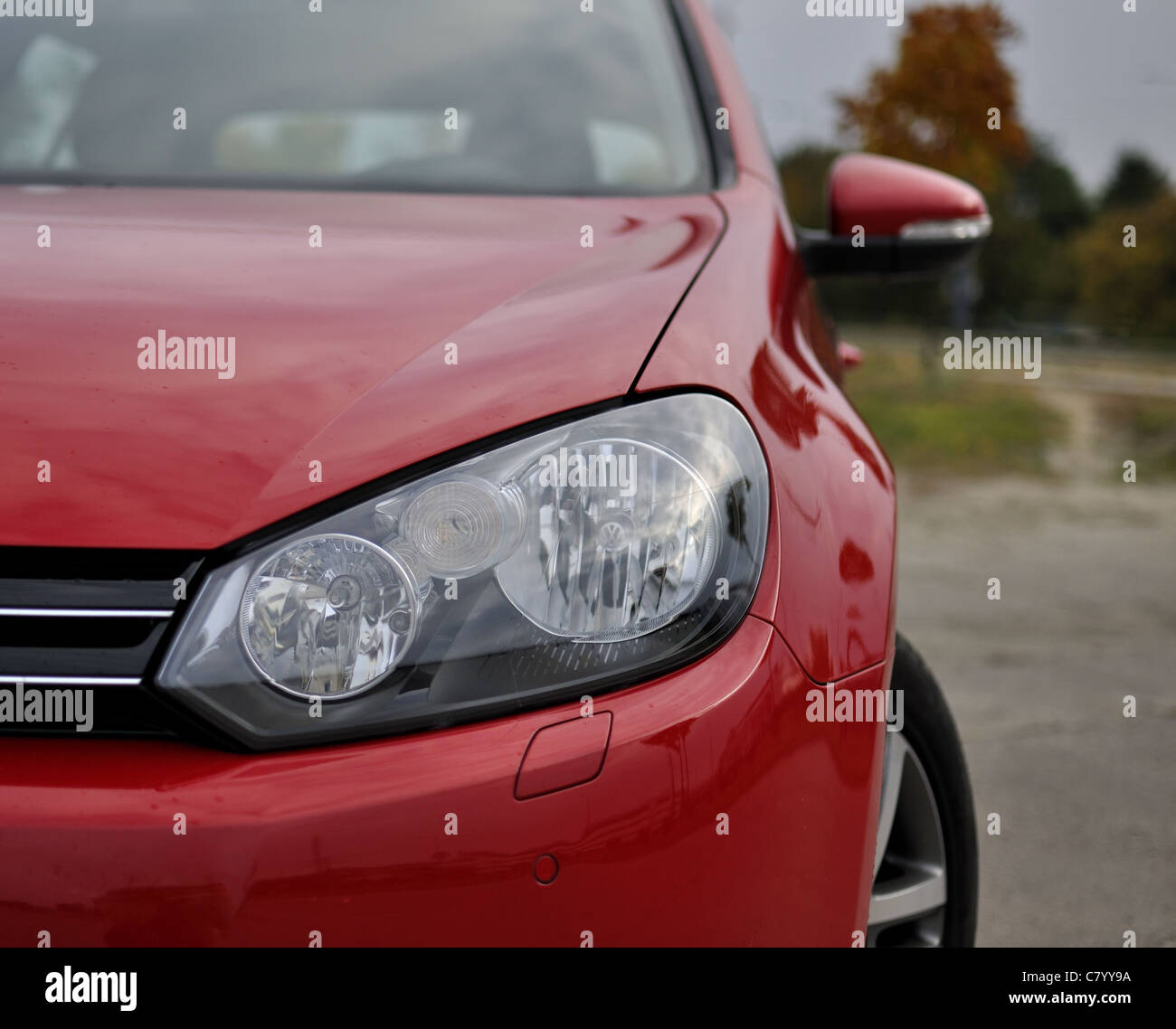 Volkswagen Golf VI 1.4 TSI - MY 2009 - red metallic - German popular ...