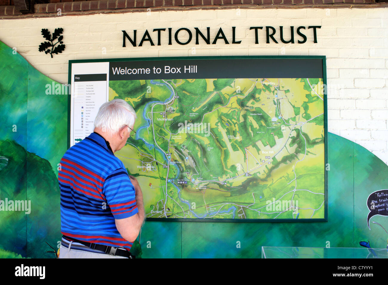 Map surrey england hi-res stock photography and images - Alamy