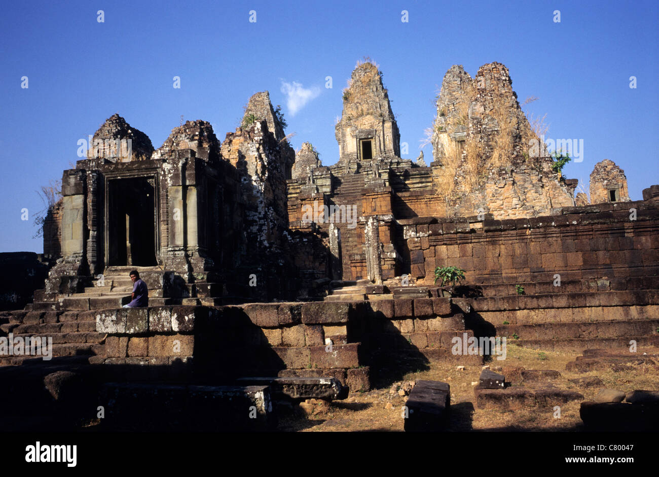 Cambodia, Angkor Wat, Pre Rup Stock Photo - Alamy