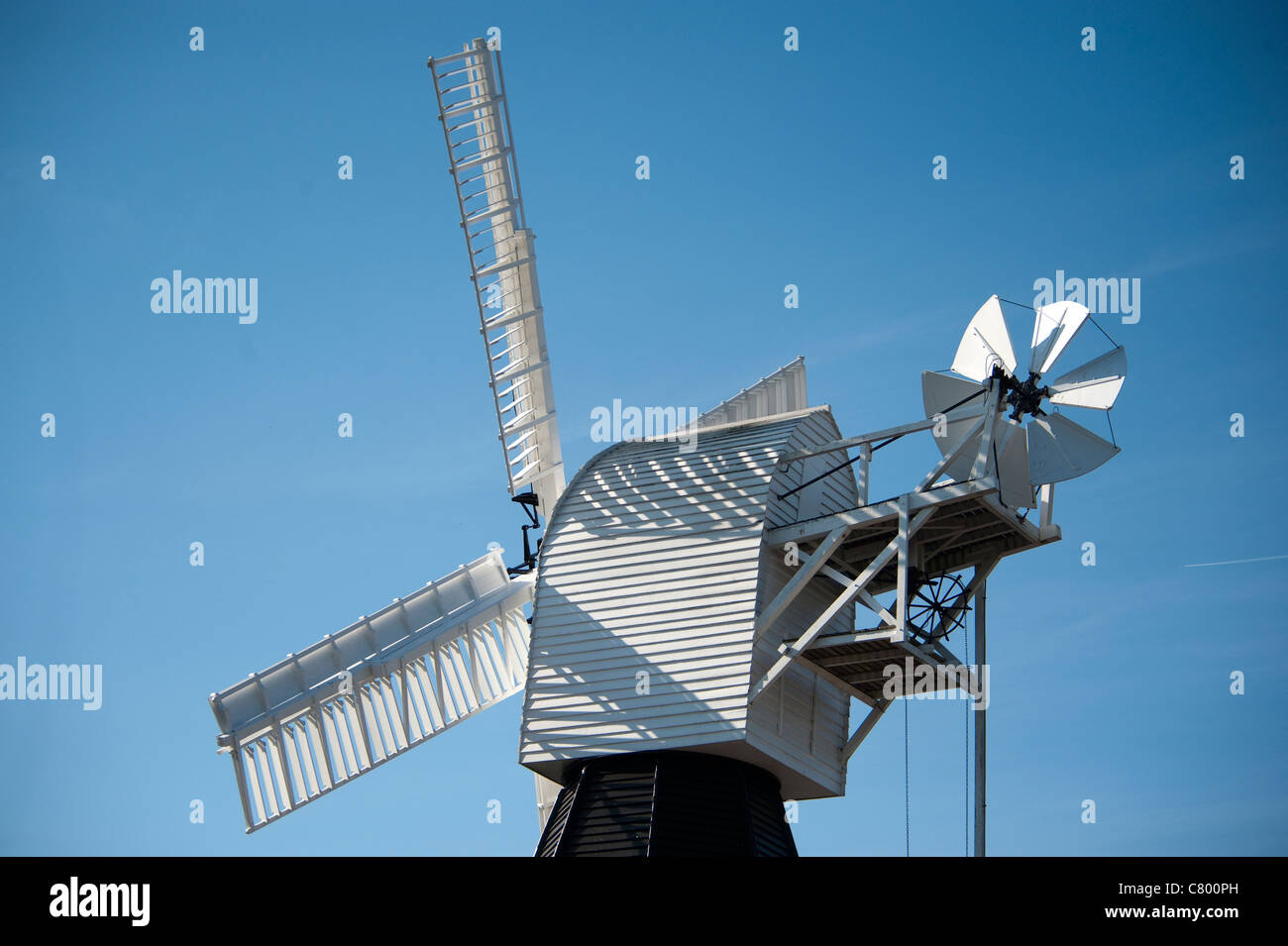 The windmill museum at Wimbledon common Stock Photo - Alamy