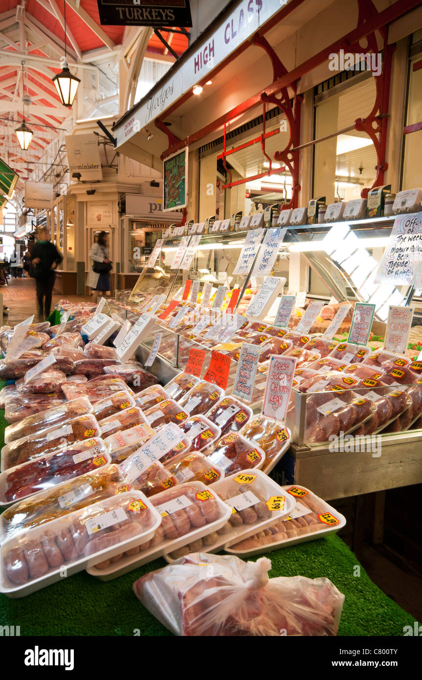 Oxford covered market butcher hi-res stock photography and images - Alamy
