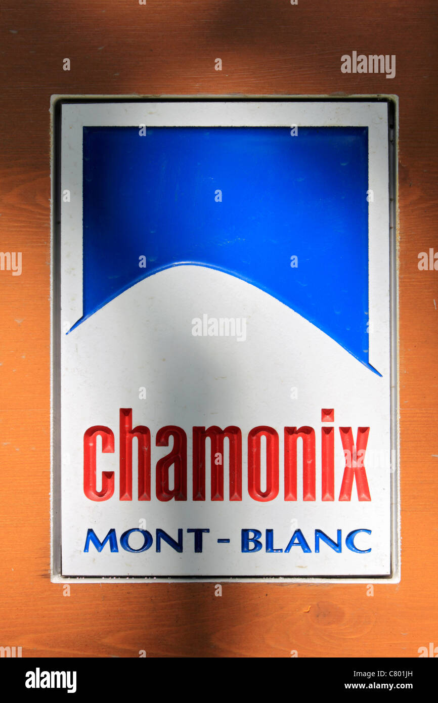 Chamonix logo hi-res stock photography and images - Alamy