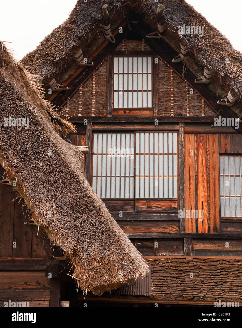 Traditional japanese thatched house hi-res stock photography and images ...