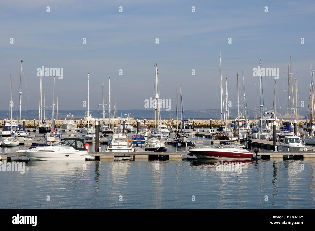 Portland Marina Dorset England where Dean & Reddyhoff the marine ...