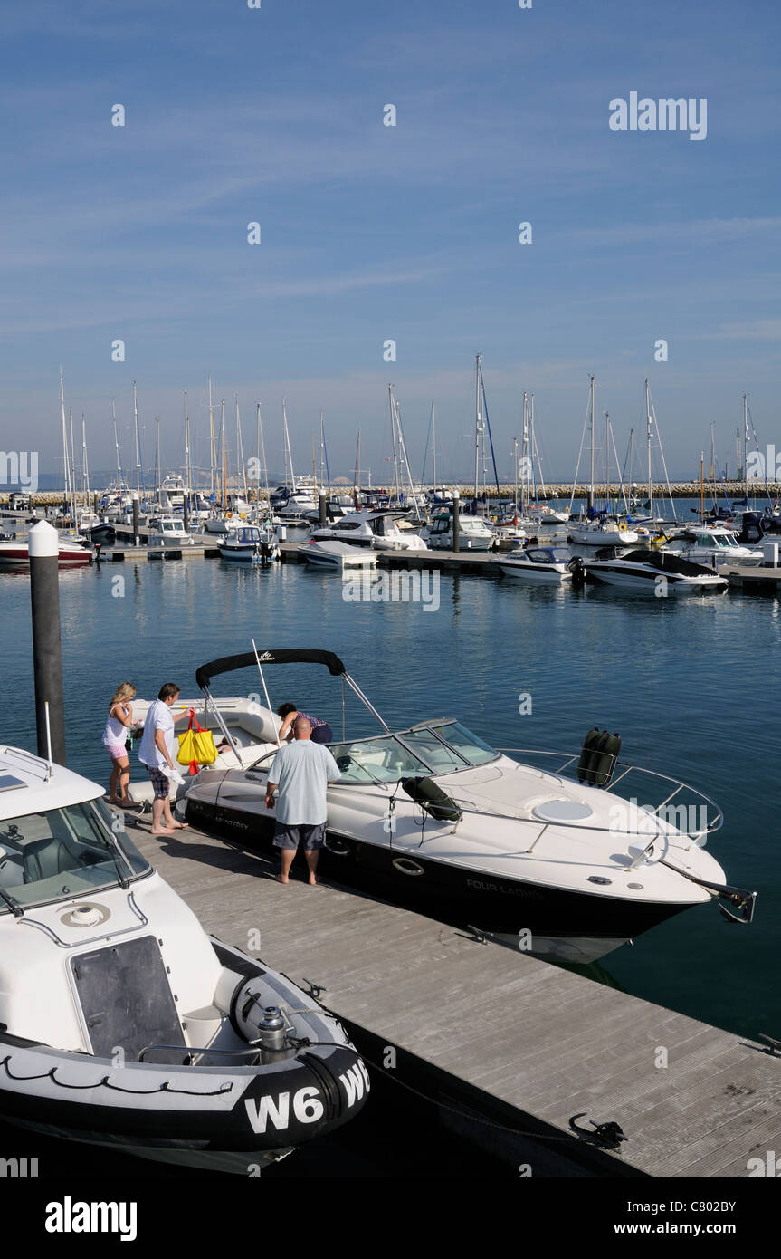 Portland Marina Dorset England where Dean & Reddyhoff the marine ...
