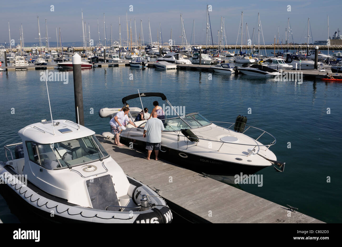 Portland Marina Dorset England where Dean & Reddyhoff the marine ...
