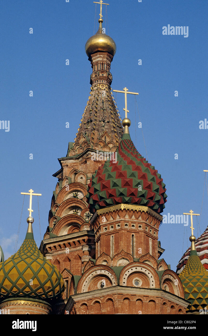 Moscow red square cathedral hi-res stock photography and images - Alamy