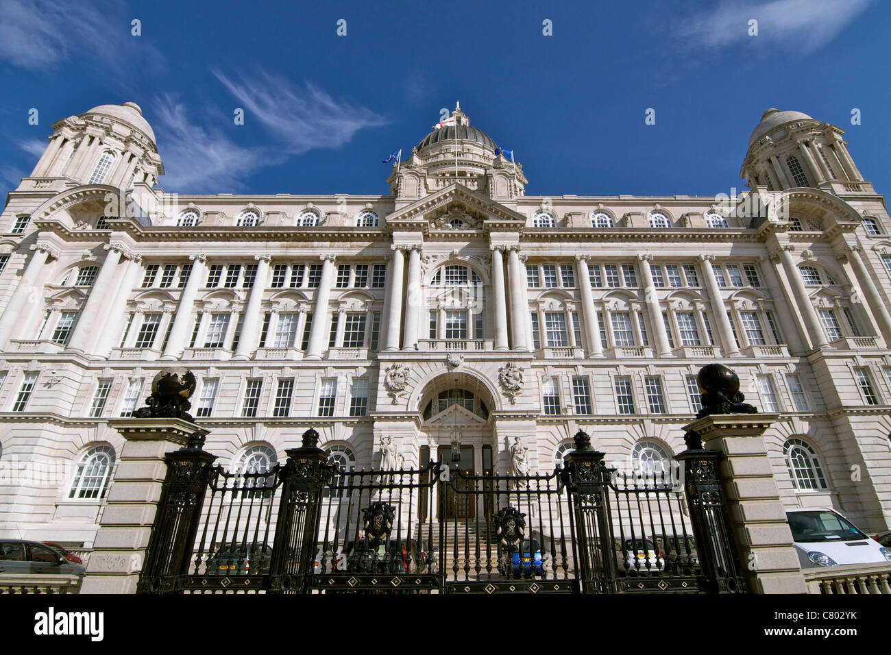 The Port of Liverpool Building - Liverpool, Merseyside, UK Stock Photo ...