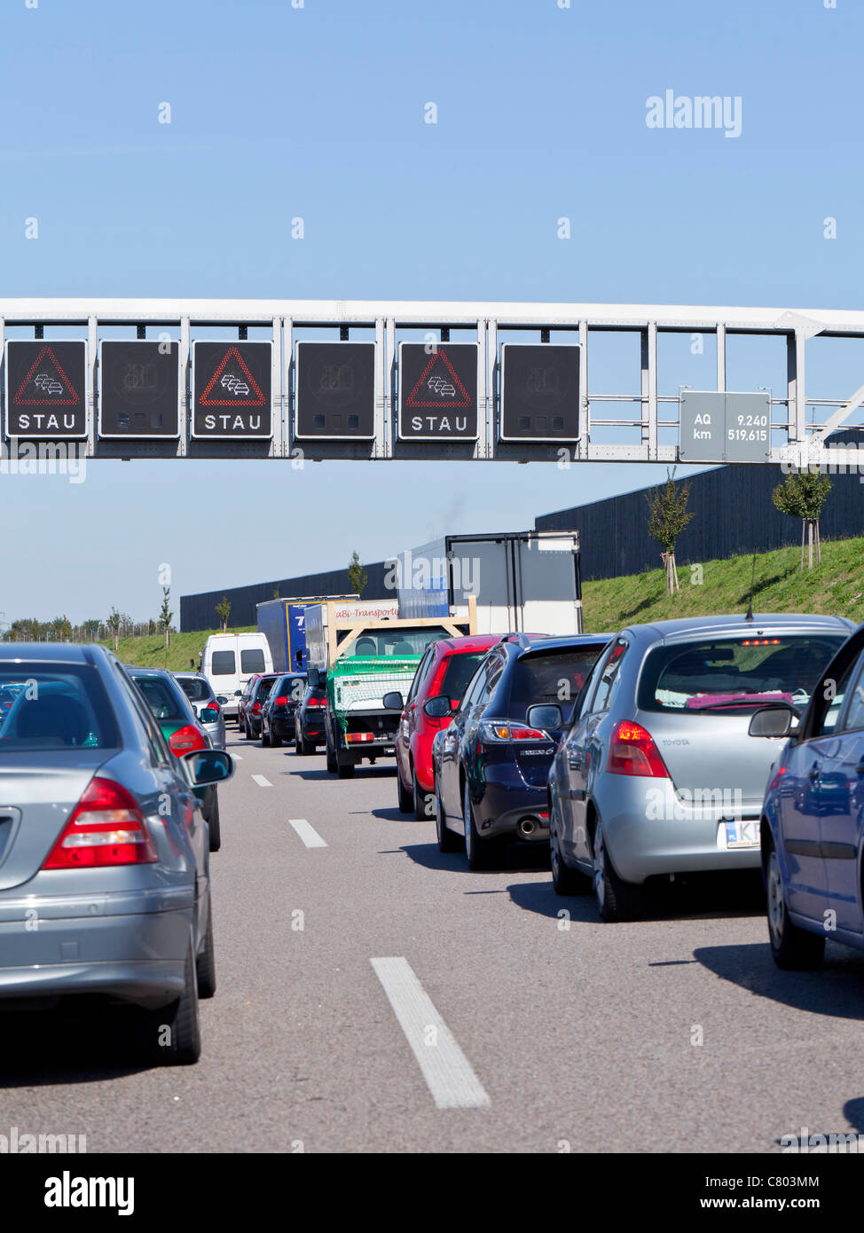 Autobahn Germany Road Sign Stock Photos & Autobahn Germany Road Sign ...