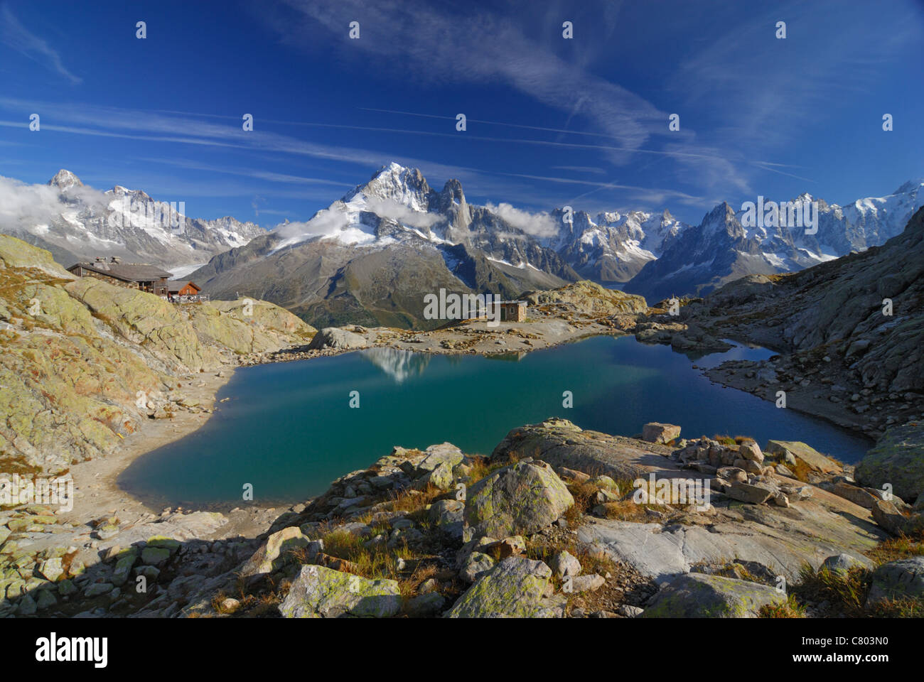 An alpine lake Stock Photo - Alamy