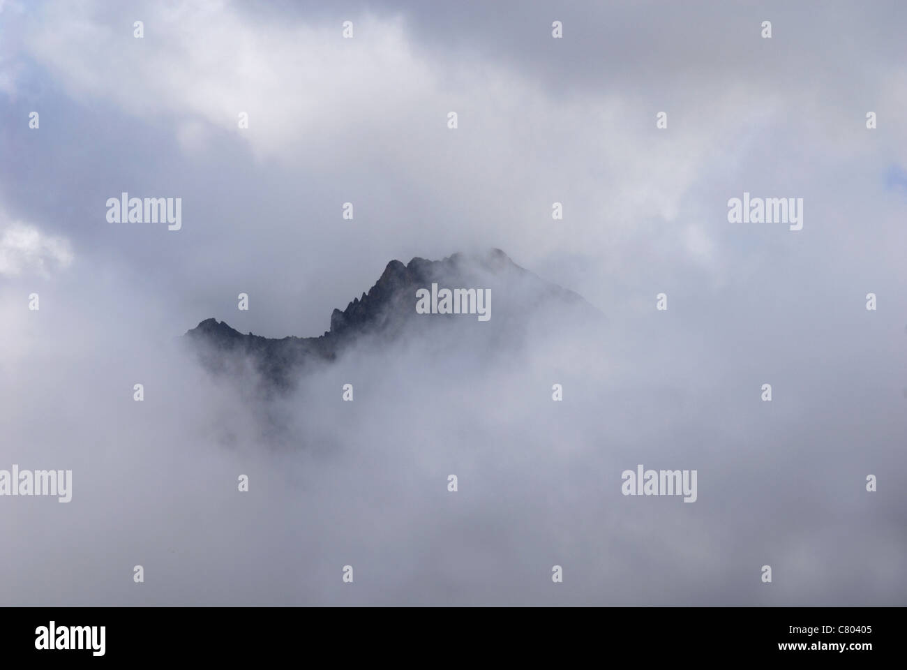 Cloudscape in the Alps Stock Photo - Alamy