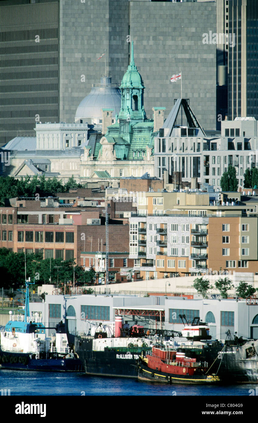 Canada, Quebec, Montreal, old harbour Stock Photo - Alamy