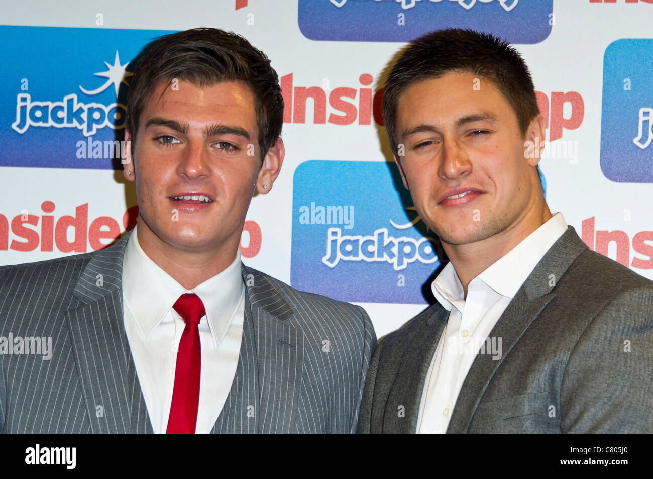 MATT LAPINSKAS & TONY DISCIPLINE (EASTENDERS) INSIDE SOAP AWARDS 2011 ...