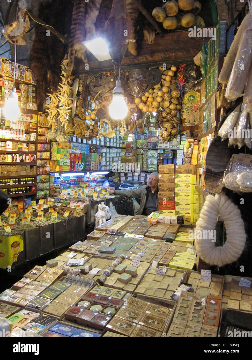 bazaar, bazar, Damascus, Damaskus Syria, Syrien Stock Photo - Alamy