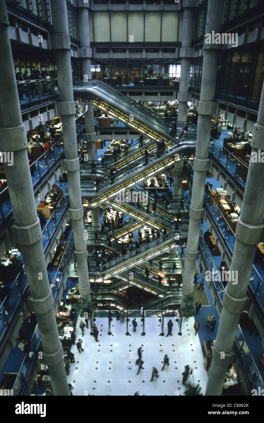 Lloyds building london interior hi-res stock photography and images - Alamy