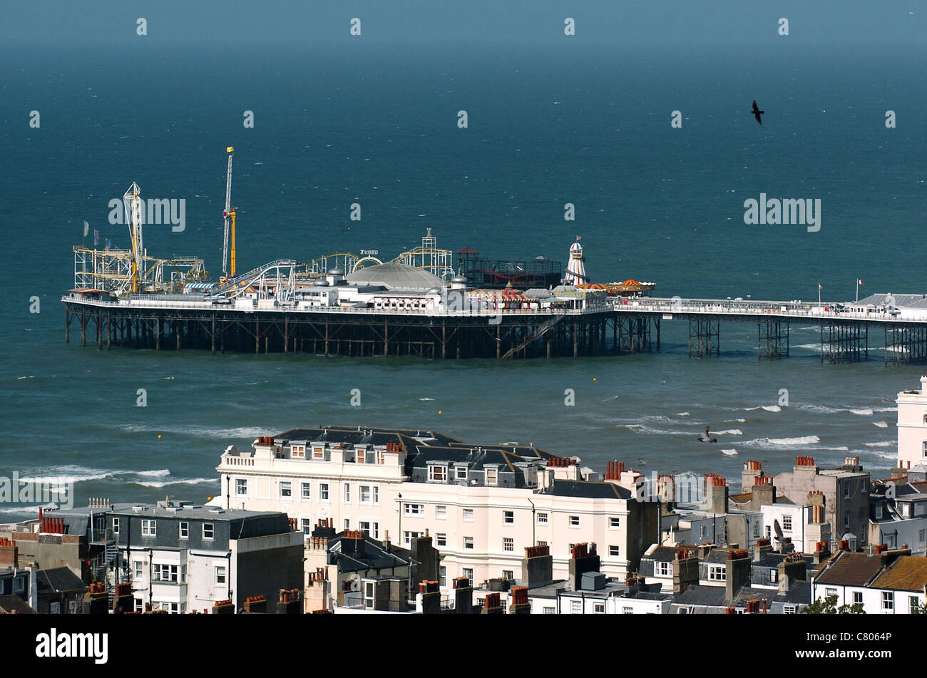 Aerial View Of Brighton Seafront High Resolution Stock Photography and ...
