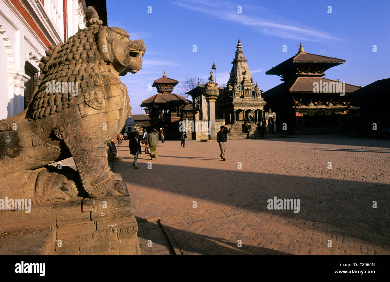 Nepal, Bhaktapur, Durbar square Stock Photo - Alamy
