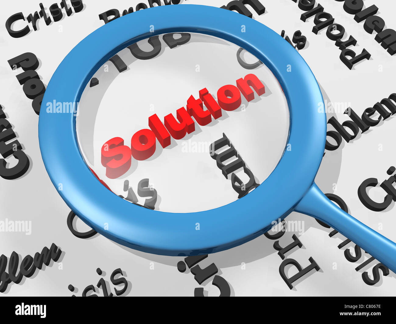 Common solution Concept Stock Photo - Alamy