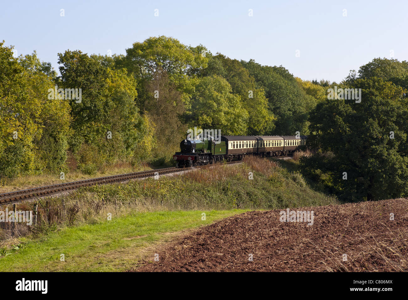 West Somerset Steam Railway Stock Photo - Alamy
