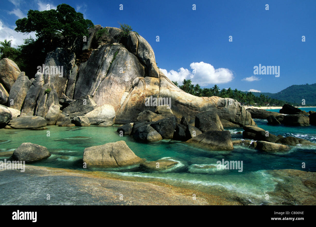 Thailand, Koh Samui Island, Great Grandfather Rock Stock Photo - Alamy