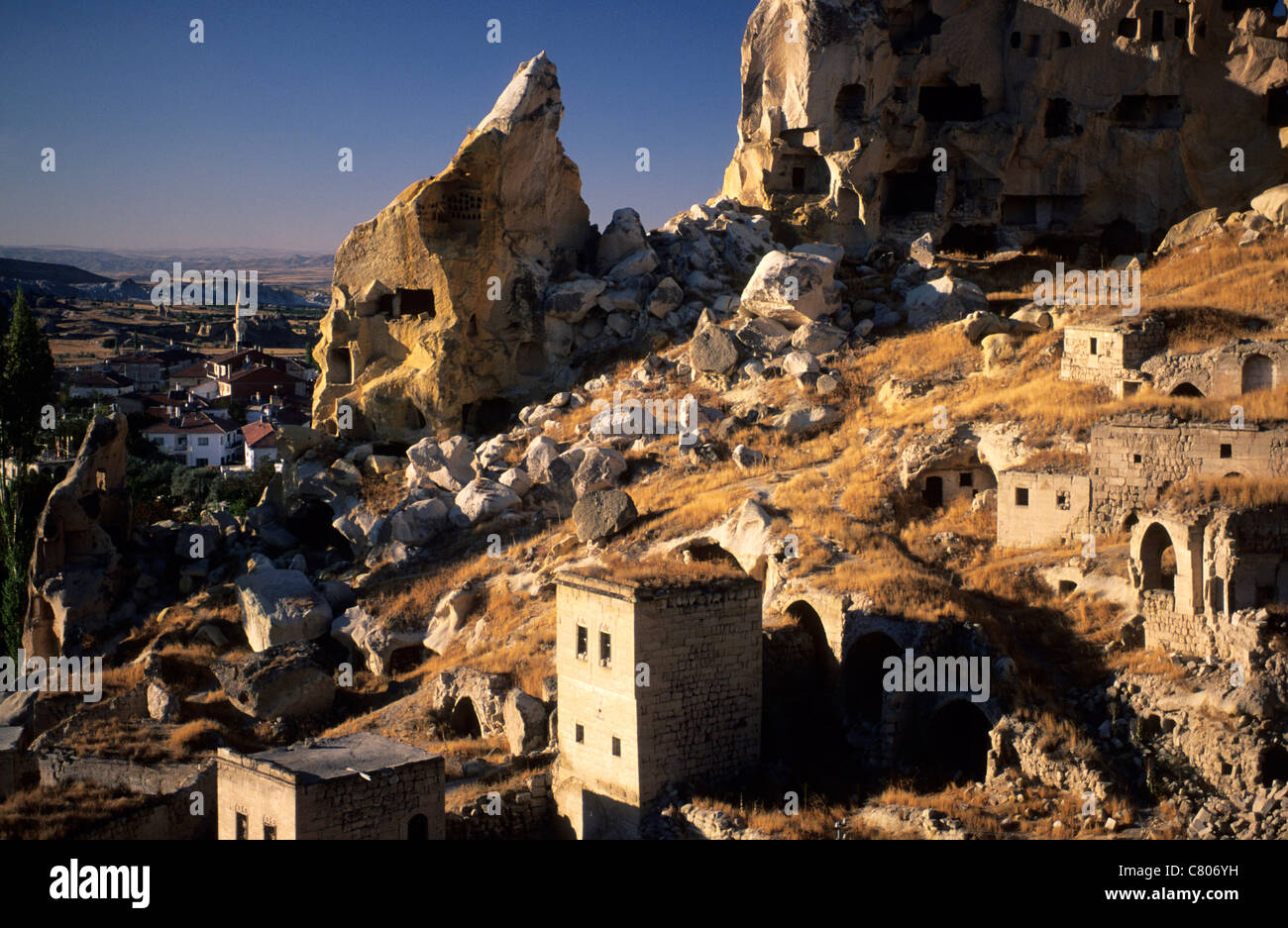 Turkey, Cappadocia. Cavusin Village Stock Photo - Alamy