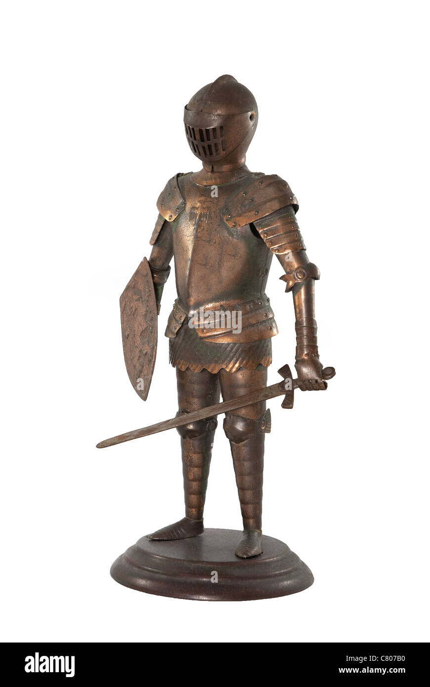 Knight sword armour on Cut Out Stock Images & Pictures - Alamy