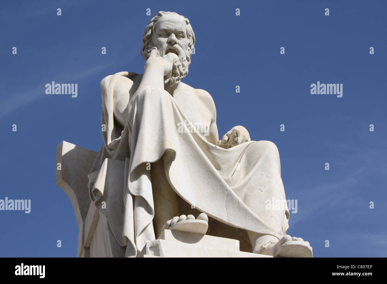Ancient Greek philosopher, Socrates, in Athens, Greece Stock Photo - Alamy
