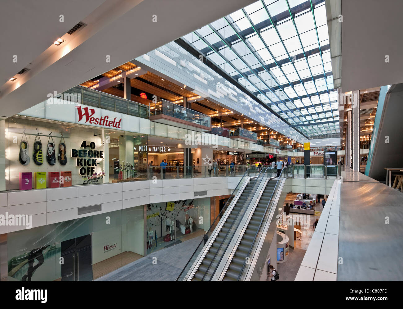 Westfield Shopping Centre - Stratford Stock Photo - Alamy