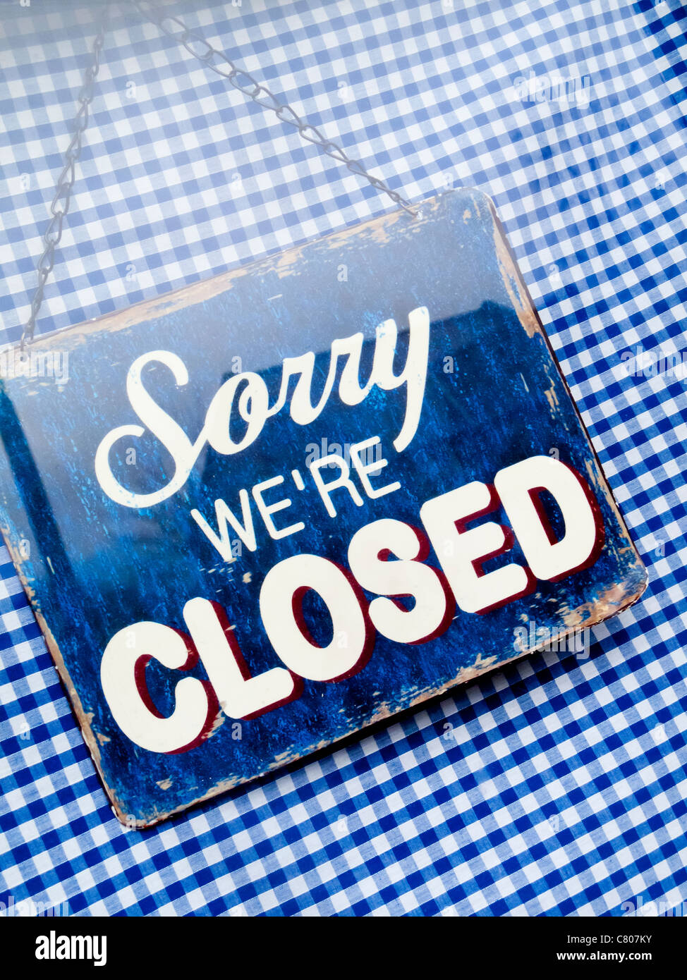 Sorry we're closed hi-res stock photography and images - Alamy