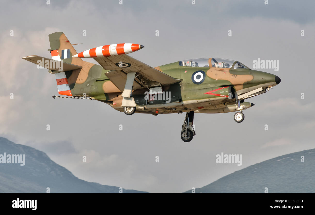 A T-2 Buckeye of the Hellenic Air Force at Kalamata Air Base, Greece ...