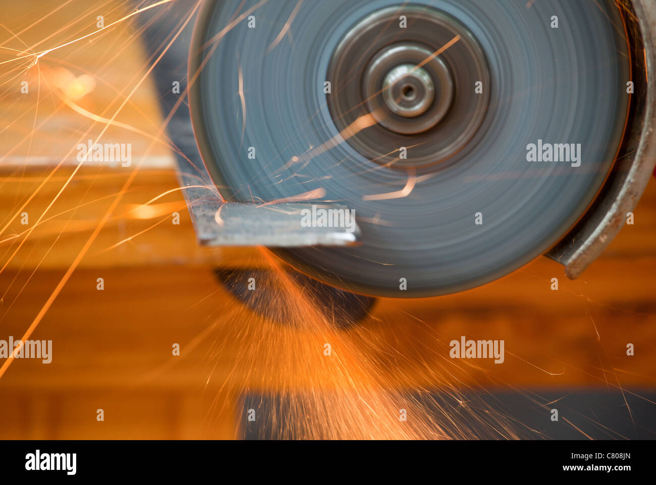grinder with sparks Stock Photo - Alamy